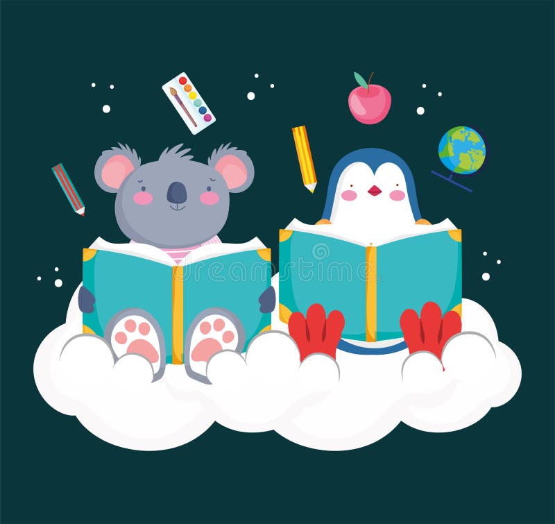Koala Reading Stock Illustrations – 297 Koala Reading Stock ...