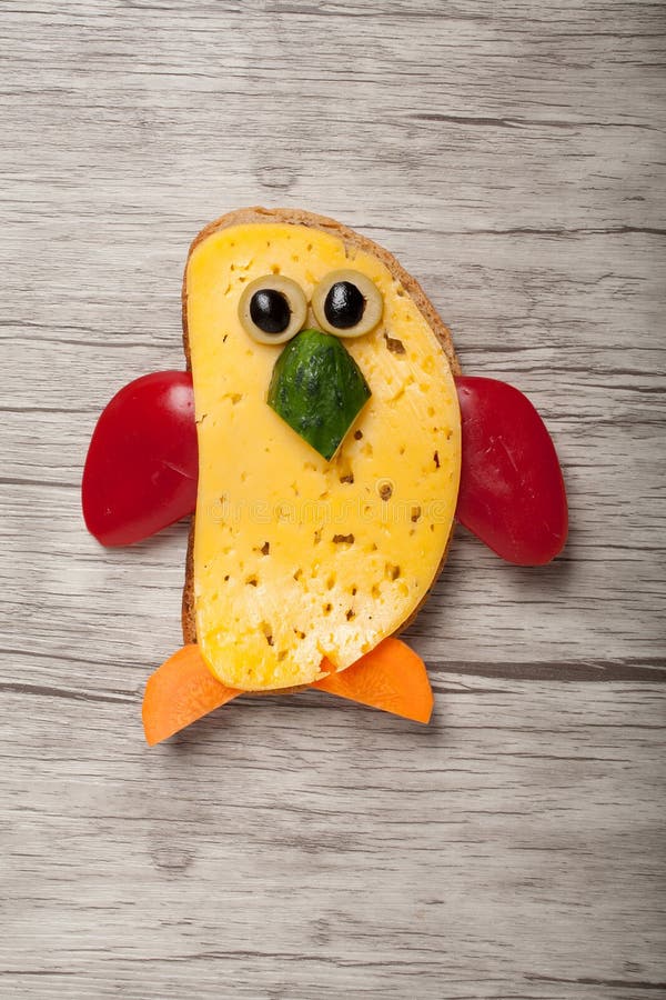 Penguin Made Bread Cheese Stock Photos - Free & Royalty-Free Stock ...