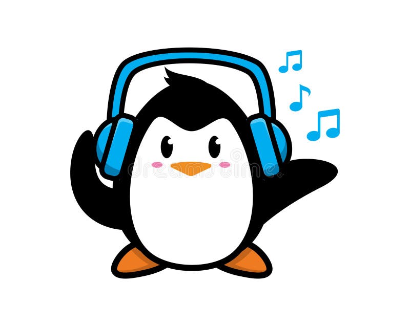 Penguin Mascot Character Design Stock Vector - Illustration of ...
