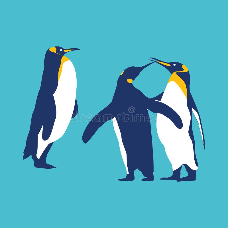 Penguin Vector Graphic Element Design Vector Graphic Element Design ...