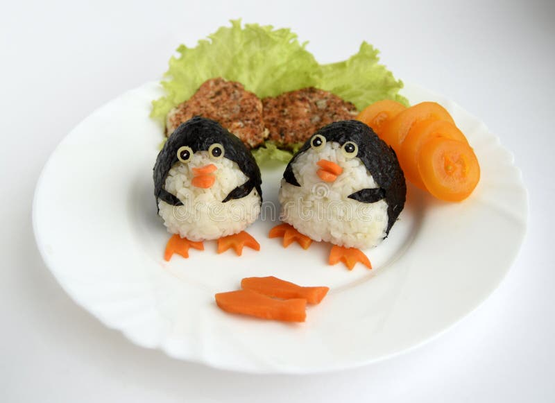 Penguins Made Rice Stock Photos - Free & Royalty-Free Stock Photos from ...