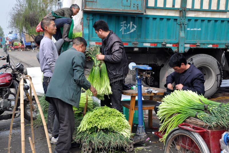 Pengzhou, China: Farm Co-operative Editorial Stock Image - Image of ...