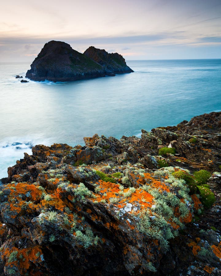 Penhale Point Near Holywell Bay Stock Photo - Image of penhale, outside ...