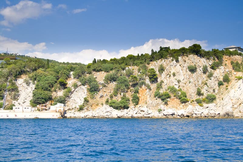 Peninsula Crimea stock photo. Image of travel, green, nautical - 7178906