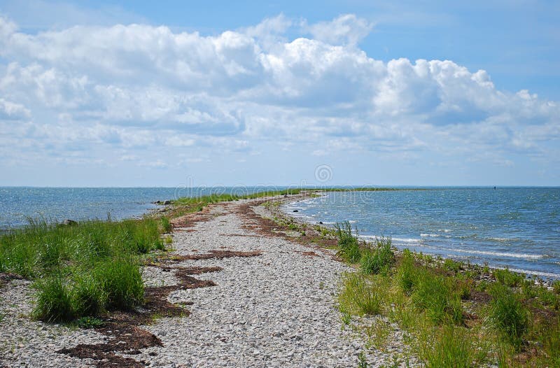 Peninsula at Hiiumaa stock image. Image of sunny, beauty - 14848847