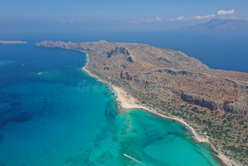 Mediterranean Sea from Above by Drone View Stock Photo - Image of green ...