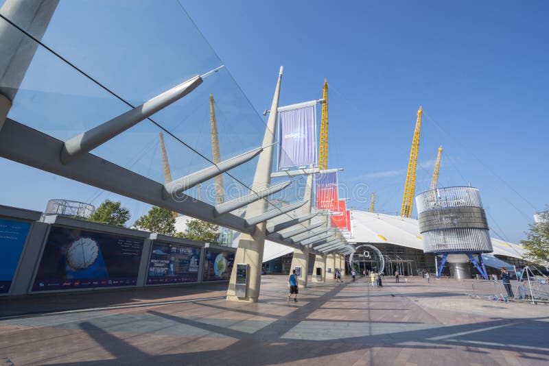 The O2 arena in London stock image. Image of dove, bright - 144449579