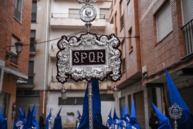 Penitent in a Procession in Holy Week Stock Photo - Image of seville ...