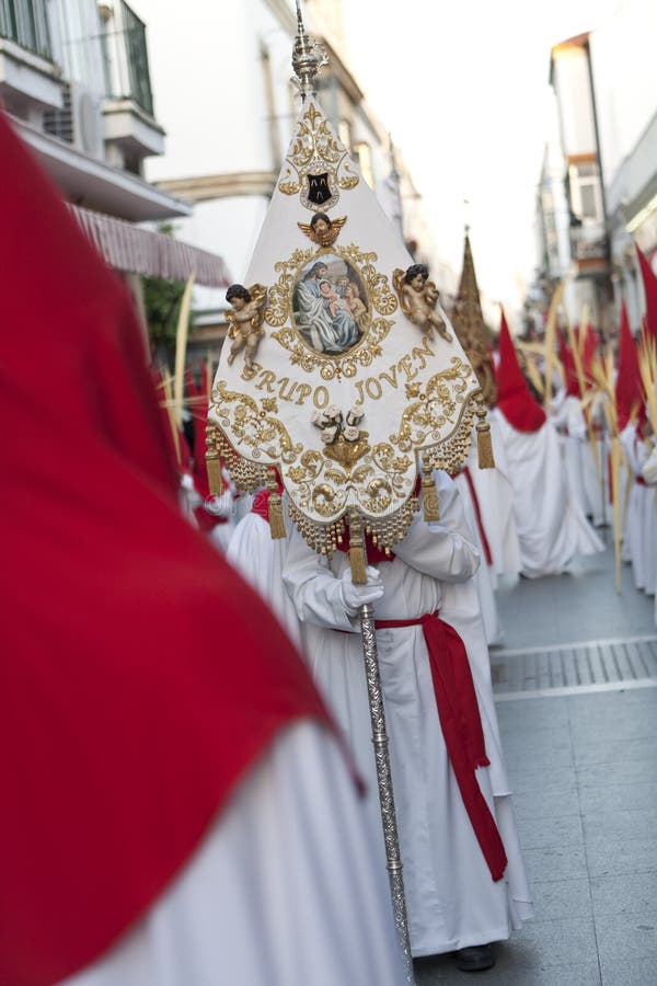 Penitent red editorial photography. Image of catholic - 19247747
