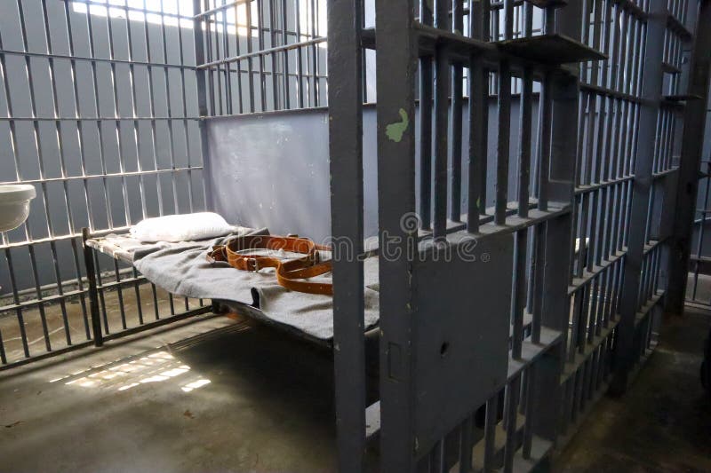 Penitentiary Prison Jail, View Inside a Cell Stock Image - Image of ...
