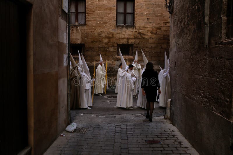 Penitents editorial stock image. Image of tradition, destination - 40526959