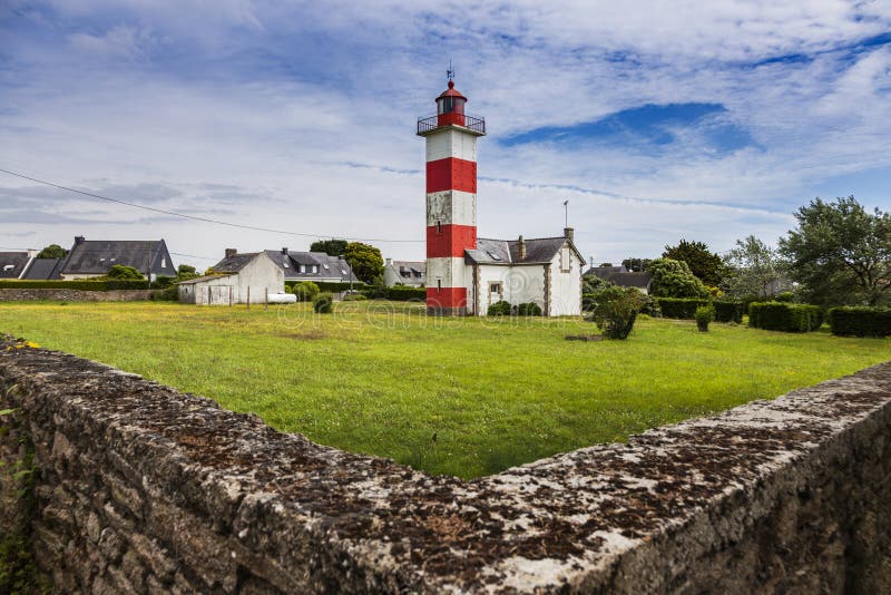 Penlan Lighthouse stock image. Image of urban, building - 75255203