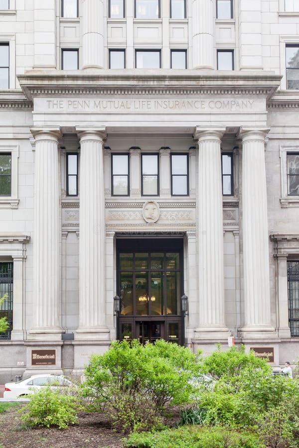 The Penn Mutual Life Insurance Company Editorial Photography - Image of ...