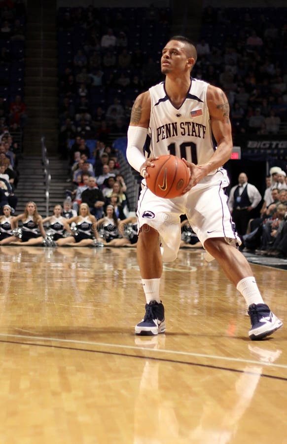 Penn State Guard #10 Chris Babb Editorial Stock Image - Image of ...