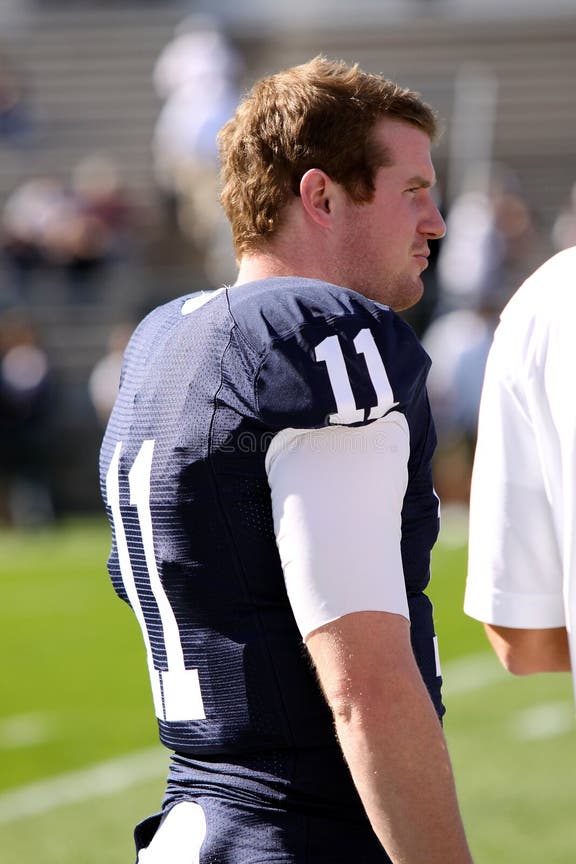 Penn State Quarterback Matt McGloin Editorial Image - Image of helmet ...