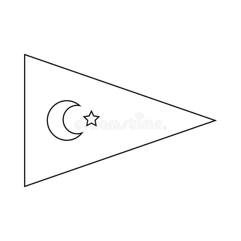 Turkey Flag Triangle Stock Illustrations – 83 Turkey Flag Triangle ...
