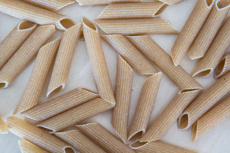 Penne rigate stock image. Image of food, italian, hard - 38424441