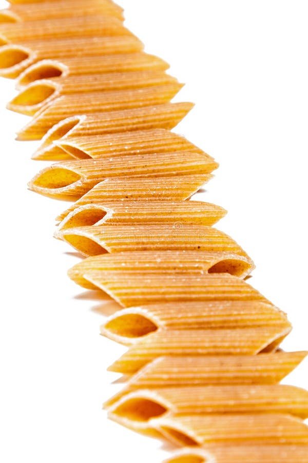 Penne row stock image. Image of golden, graham, carbohydrate - 31722737