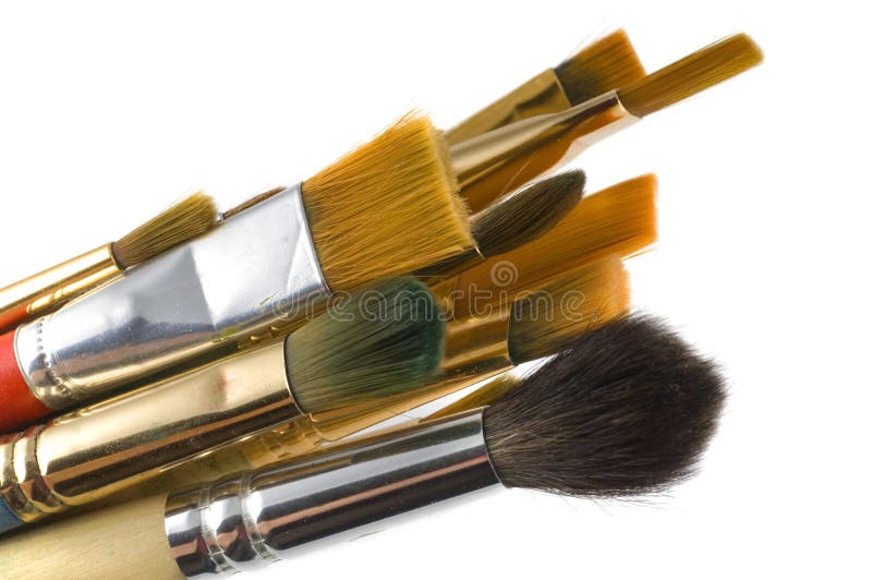 Pennelli fotografia stock. Immagine di spazzole, artista - 7980464