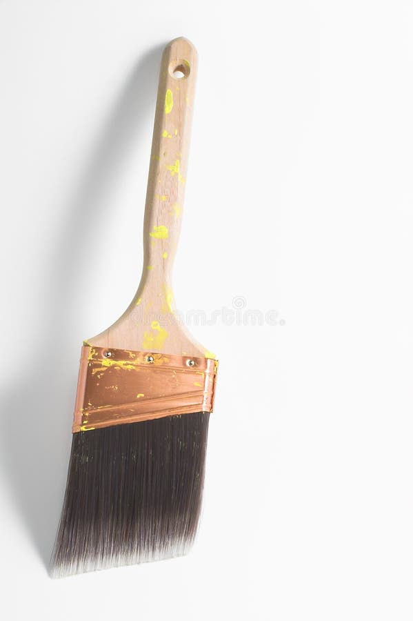 Pennello immagine stock. Immagine di affusolato, acrilico - 1959829
