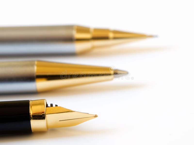 Pennen stock foto. Image of instrument, zaken, voorwerp - 12761504