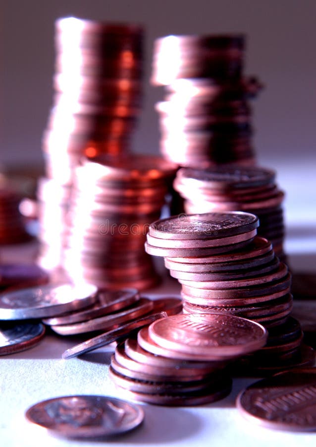 Pennies stock image. Image of purple, currency, cents, finance - 587479