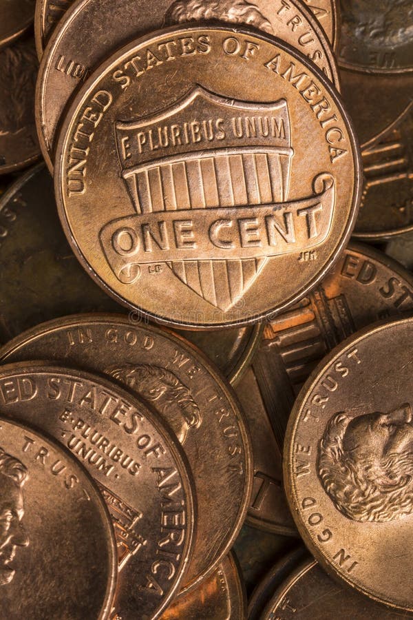 Pennies stock image. Image of coins, collection, copper - 40997385