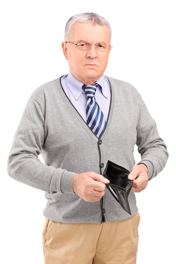 Penniless stock photo. Image of finance, complaint, mature - 28664480