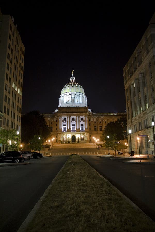 Pennsylvania Capitol Rotunda Ceiling Stock Image - Image of inside ...