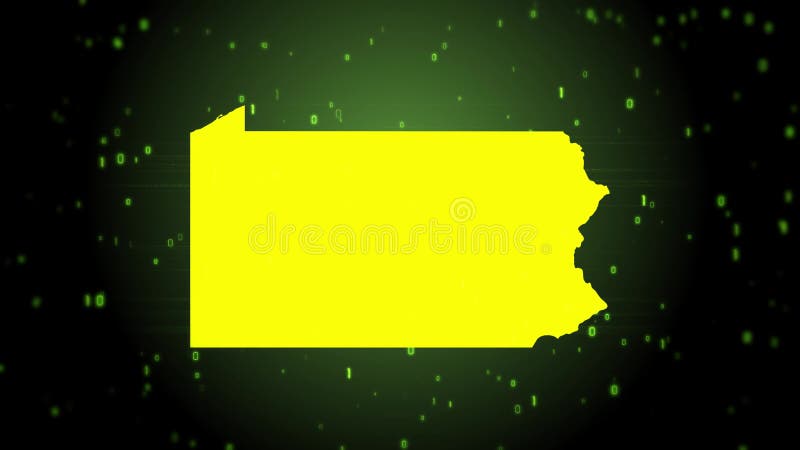 Pennsylvania State (USA) Digital Intro Opener Animation, Suitable for ...