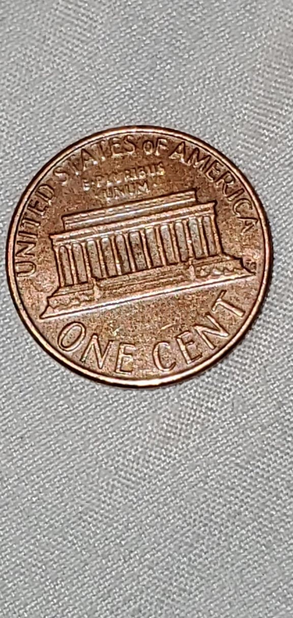 Penny back stock photo. Image of backside, copper, back - 179493338