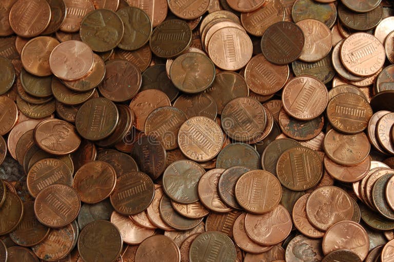Penny background stock photo. Image of interest, earn, savings - 687028