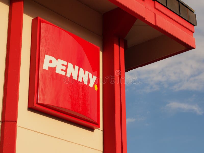 Penny editorial stock image. Image of store, shop, space - 34430589