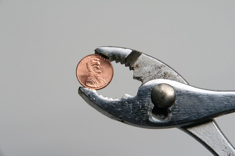 Penny pinching stock photo. Image of tough, penny, economy - 9134578