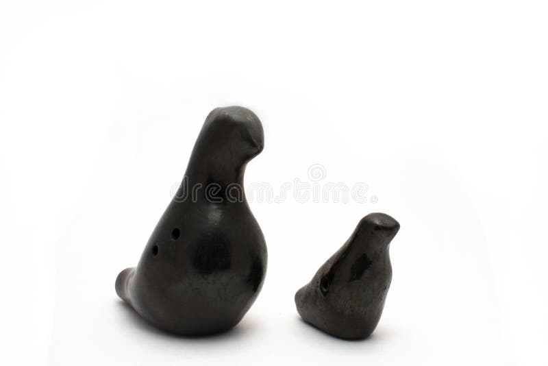Penny Whistles in the Shape of Birds Stock Image - Image of instrument ...