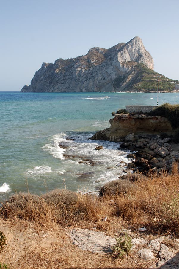 Penon de Ifach foto de stock. Imagem de turismo, reserva - 11191574