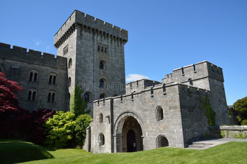 Penrhyn Castle stock image. Image of fortress, castle - 71485251