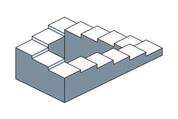 Penrose Stairs Stock Illustrations – 21 Penrose Stairs Stock ...
