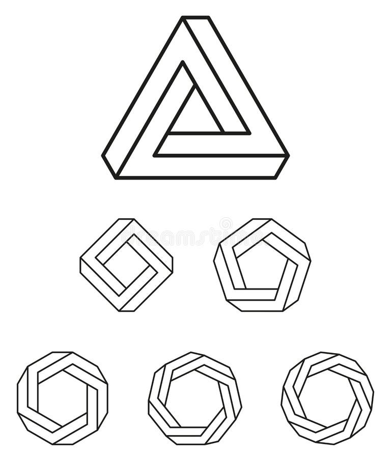 Triangle Outline Stock Illustrations – 81,434 Triangle Outline Stock ...
