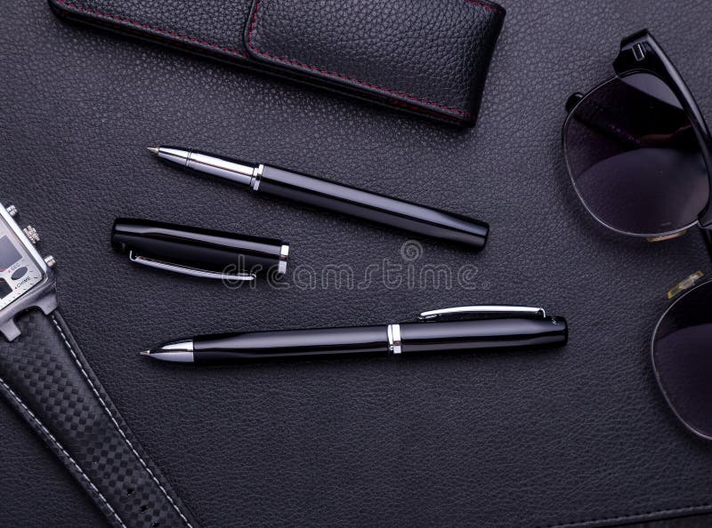 Black leather texture stock photo. Image of texture, clothing - 35500118