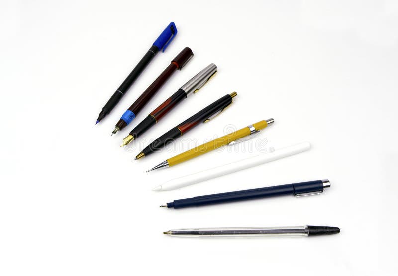 Different Types Pens Stock Photos - Free & Royalty-Free Stock Photos ...