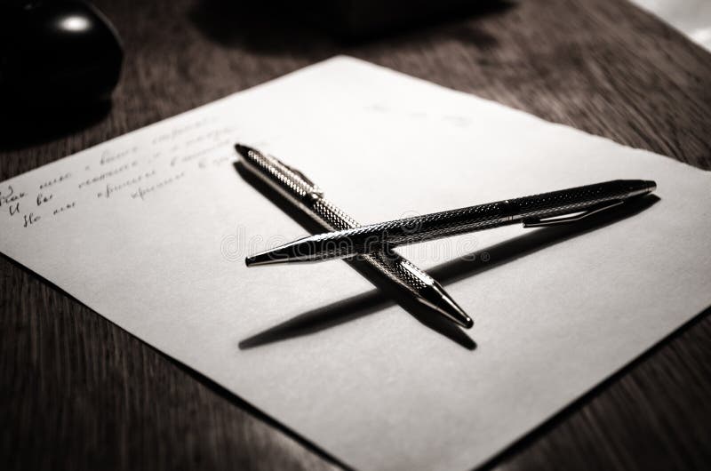 Pens stock photo. Image of profession, occupation, leased - 78157782