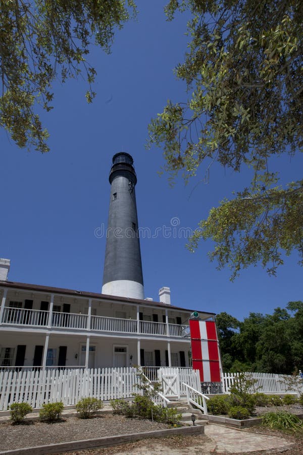 Pensacola Lighthouse stock photo. Image of color, vertical - 24551268
