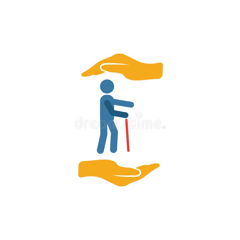 Pension insurance icon stock vector. Illustration of icon - 192073545