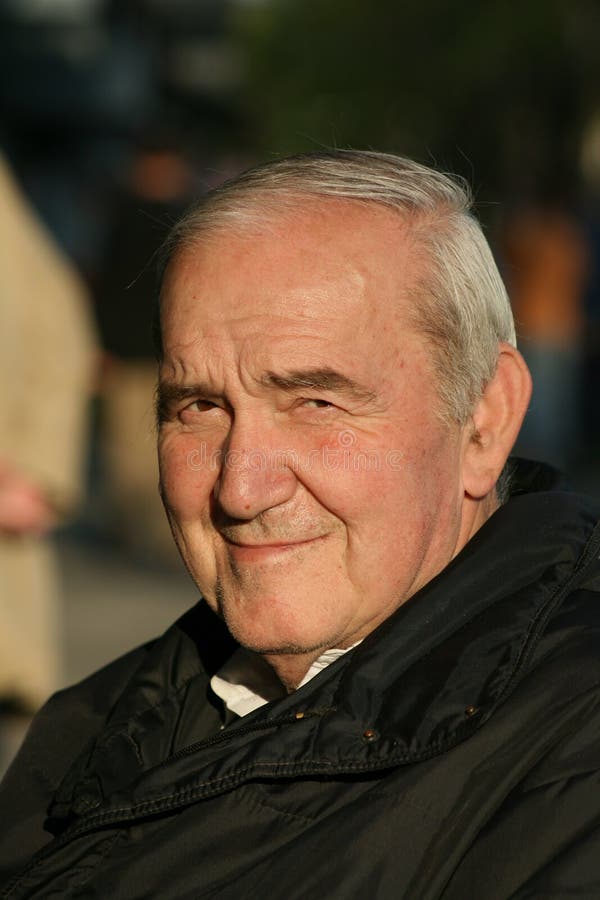 Pensioner Smiling stock photo. Image of common, smiling - 5309216