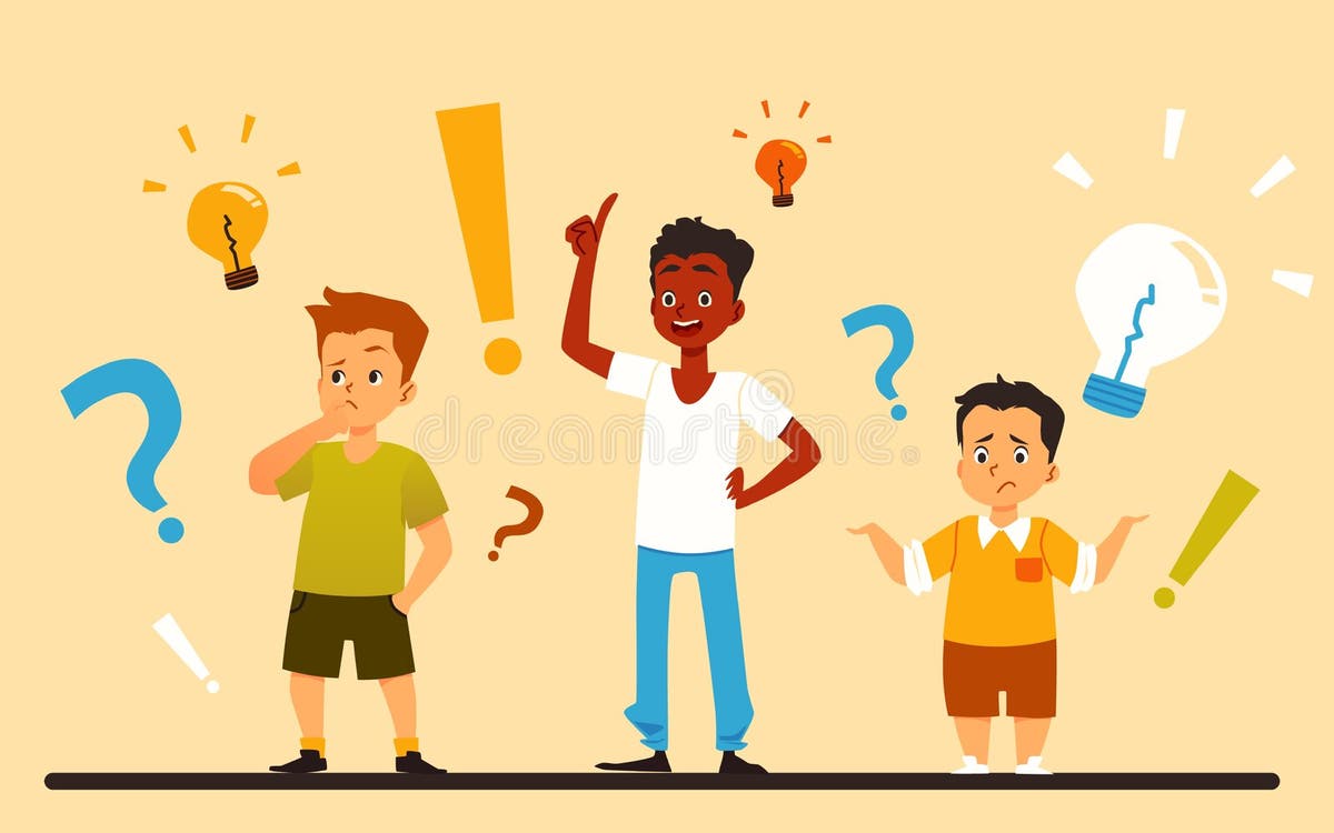 Child Overthinking Stock Illustrations – 18 Child Overthinking Stock ...