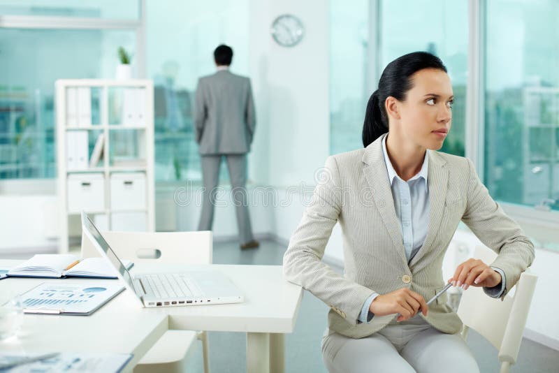 Aggressive managers stock photo. Image of businessgroup - 23040030