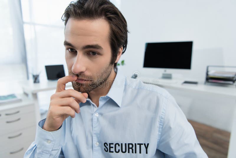 553 Security Guard Thinking Stock Photos - Free & Royalty-Free Stock ...