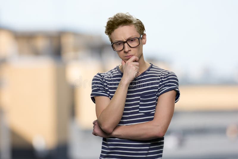 Serious Teenage Nerd Boy Wearing Geek Glasses Stock Photos - Free ... Serious Teenage Nerd Boy Wearing Geek Glasses Stock Photos - Free ...