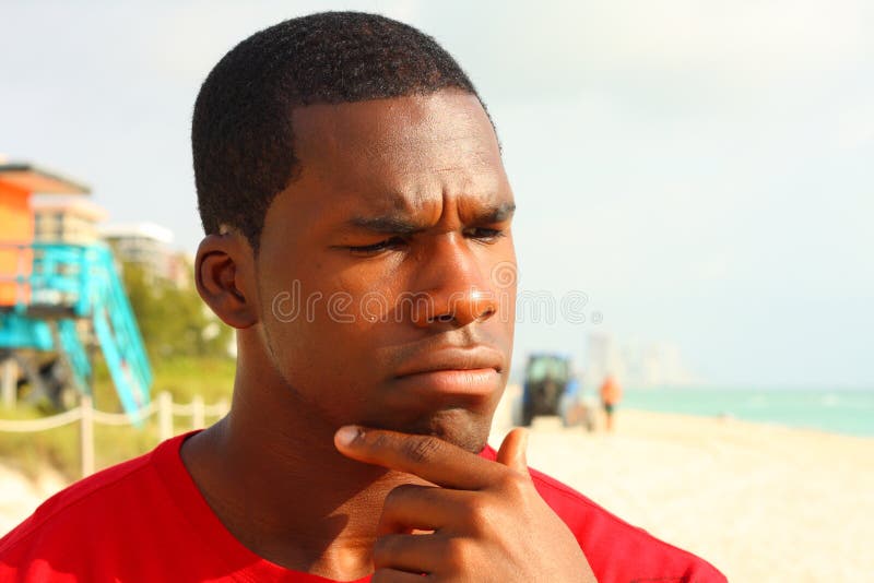 Pensive Man Picture. Image: 4678077